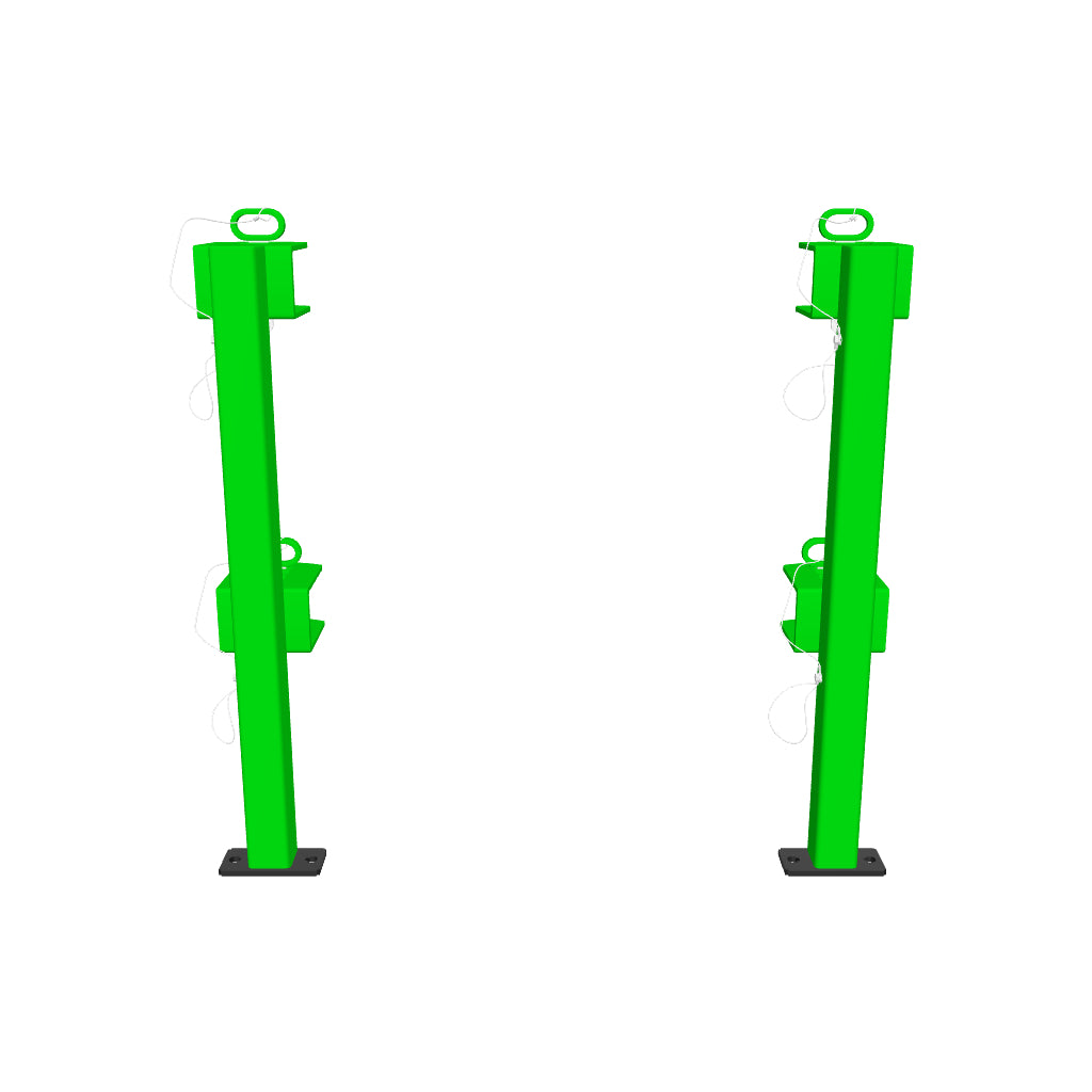 2-Position Trimmer Rack | Open-Trailer | Classic Series | LA011